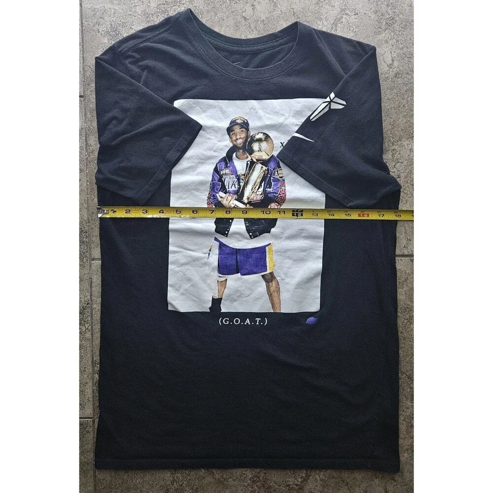 Nike | Shirts | Nike Kobe Bryant Trophy Retirement Goat Drifit Shirt ...